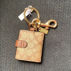Coach | Accessories | Signature Coach Mini Photo Keychain | Poshmark